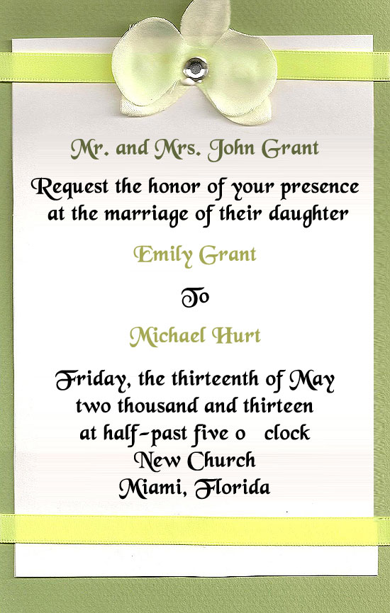 How To Write A Invitation Letter To A Church