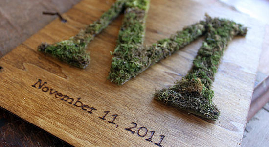 Wedding Monogram Display Ideas | DesignMantic: The Design Shop