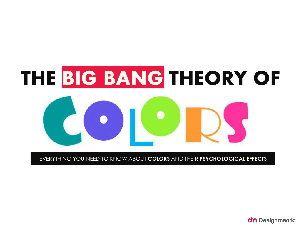 The Big Bang Theory of Colors | DesignMantic: The Design Shop
