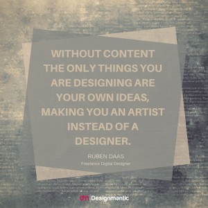 Design Shapes Content Or Content Shapes Design?