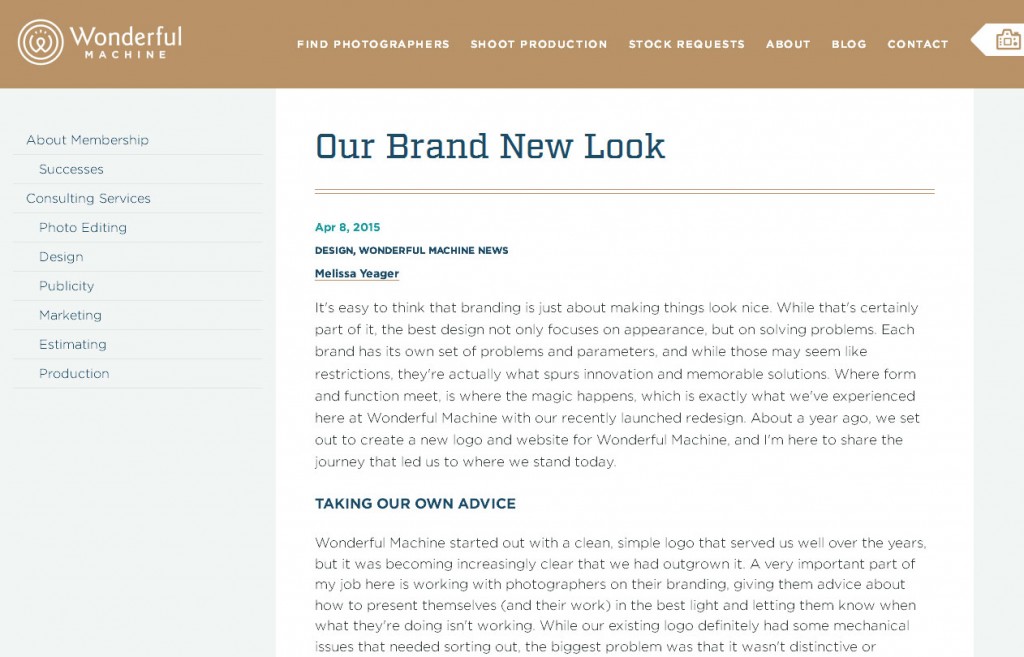 11 Web Redesigns In 2015 | DesignMantic: The Design Shop