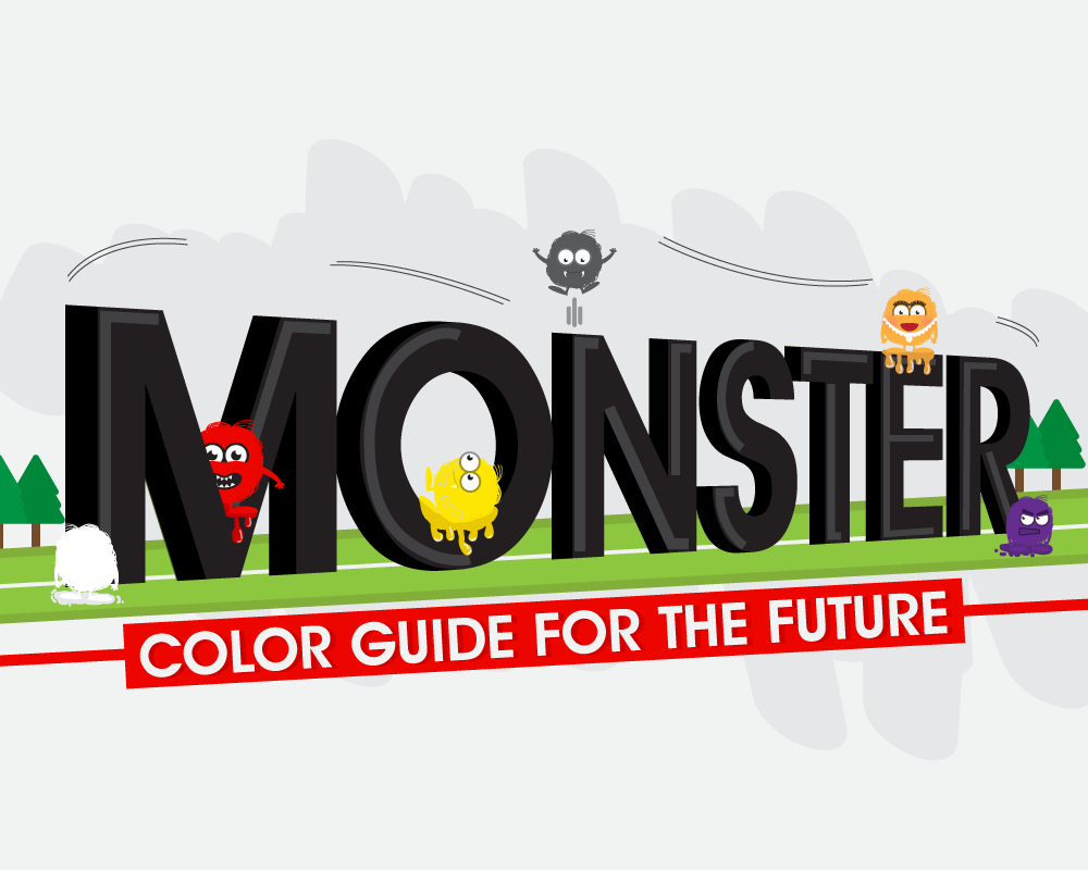 Monster Color Guide For Future | DesignMantic: The Design Shop