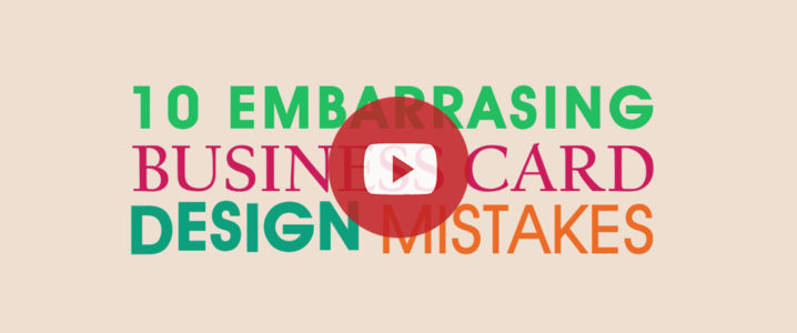 10 Embarrassing Business Card Design Mistakes!