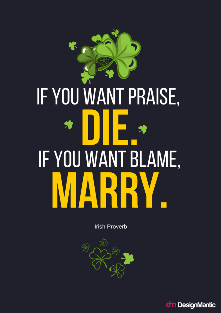 12 Quotes for St. Patrick’s Day | DesignMantic: The Design Shop