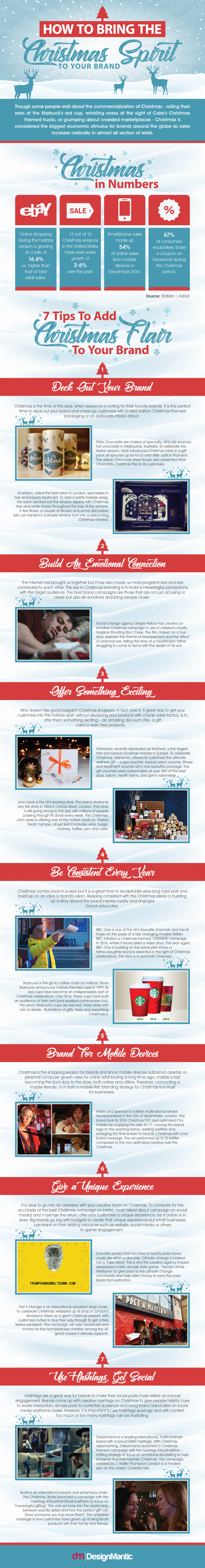 The Christmas Spirit To Brand | DesignMantic: The Design Shop