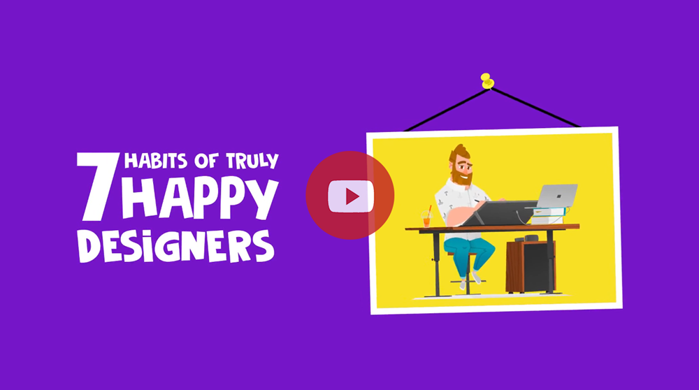7 Habits of Truly Happy Designers | DesignMantic: The Design Shop