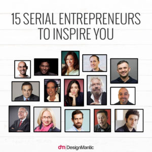 15 Serial Entrepreneurs | DesignMantic: The Design Shop