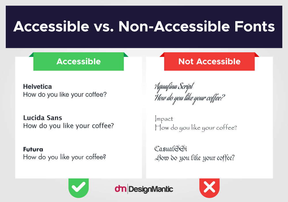 Accessible Design Guide for Graphic Designers - 2021 Edition - DesignMantic Accessible Design Guide for Graphic Designers - 2021 Edition - DesignMantic