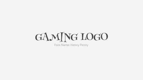 Choosing The Best Fonts For Your Gaming Logo Design | DesignMantic: The ...
