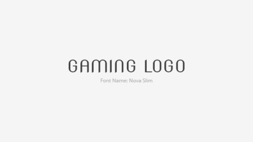 Choosing The Best Fonts For Your Gaming Logo Design | DesignMantic: The ...