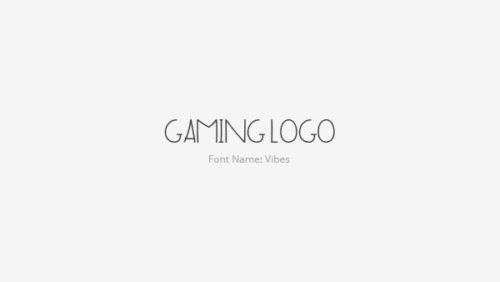 Choosing The Best Fonts For Your Gaming Logo Design | DesignMantic: The ...