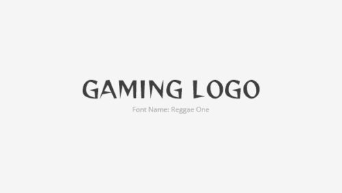 Choosing The Best Fonts For Your Gaming Logo Design | DesignMantic: The ...