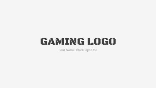 Choosing The Best Fonts For Your Gaming Logo Design | DesignMantic: The ...