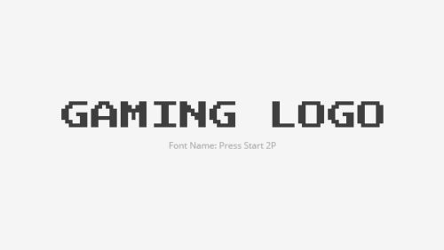 Choosing The Best Fonts For Your Gaming Logo Design | DesignMantic: The ...