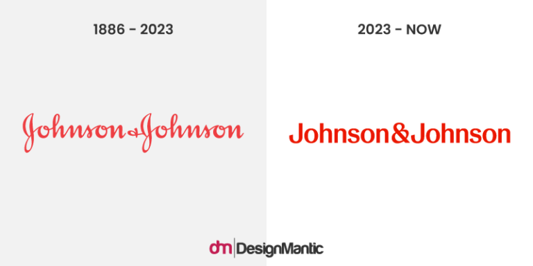 Johnson and Johnson Logo Redesign: Sans Serif Wordmark | DesignMantic ...