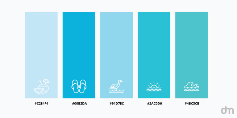 15 Refreshing Summer Color Palettes