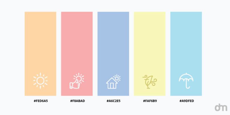 15 Refreshing Summer Color Palettes