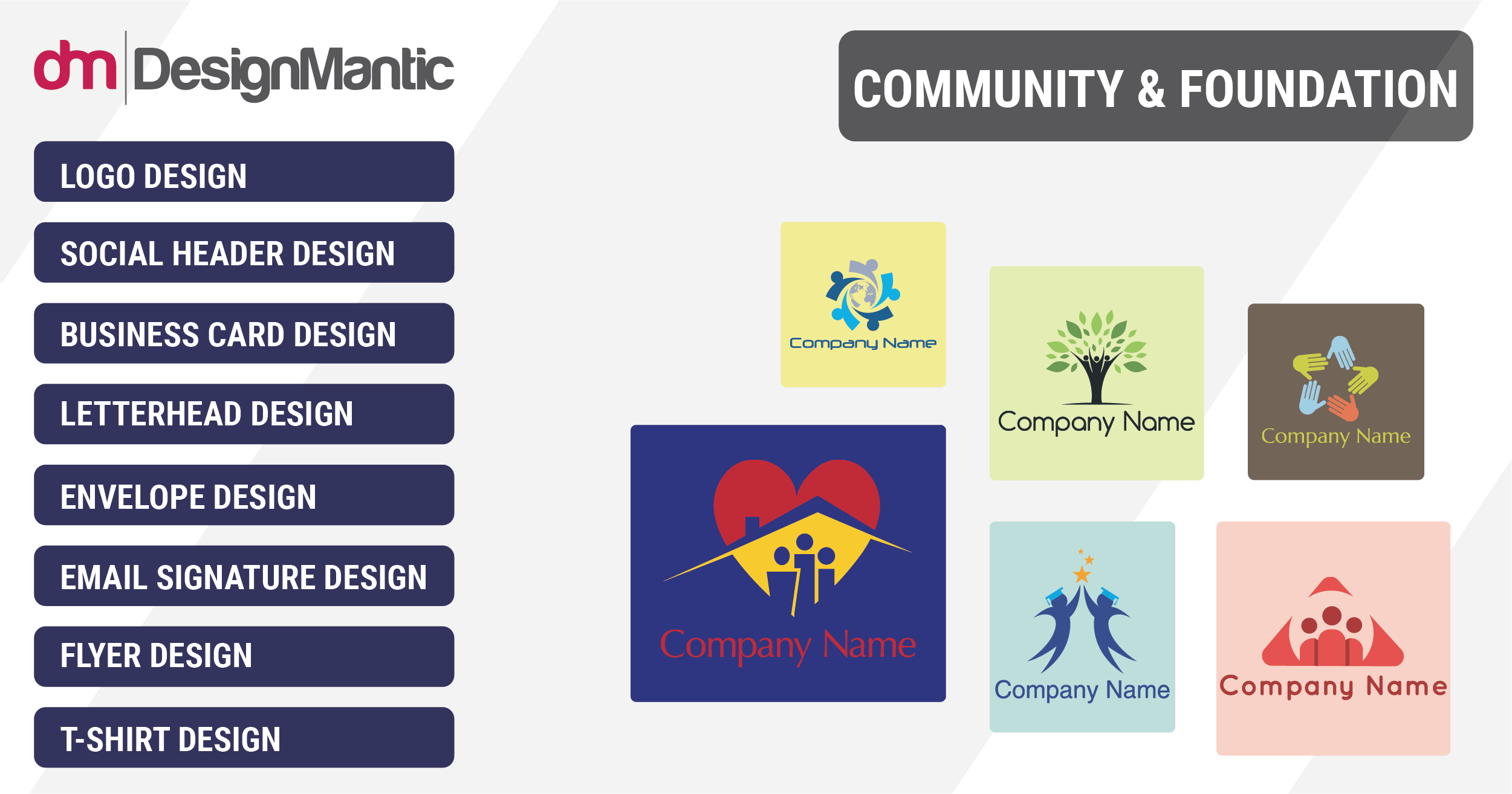 Community Logos, Foundation, Association, Charity Logo Software Tool