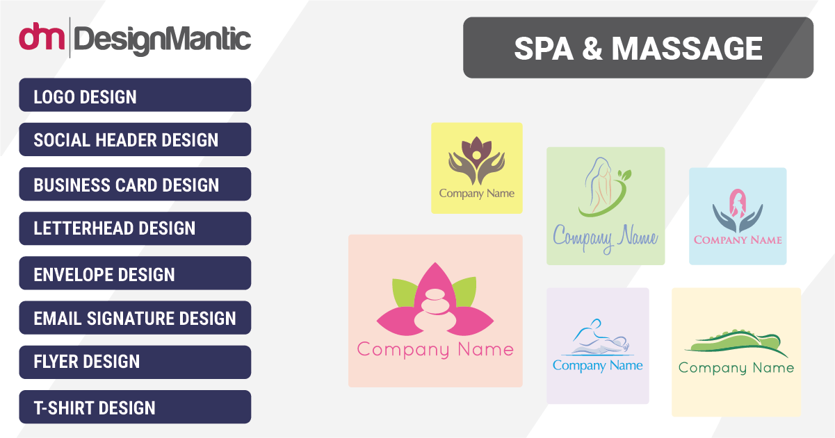 Spa Logos Massage Beauty Health Therapy Nail Spa Logo Creator