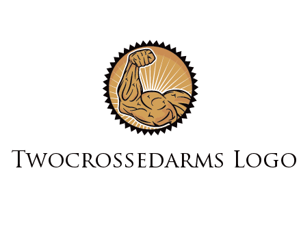 Free Two Crossed Arms Logo Designs - DIY Two Crossed Arms Logo Maker ...