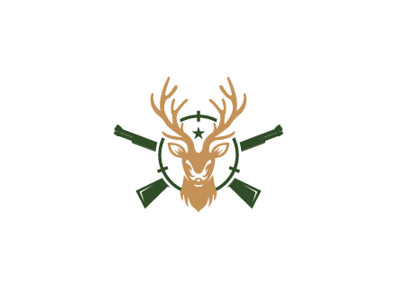 Cool Deer Hunting Logos