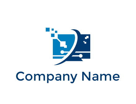 Free Computer Logo Designs - DIY Computer Logo Maker - Designmantic.com