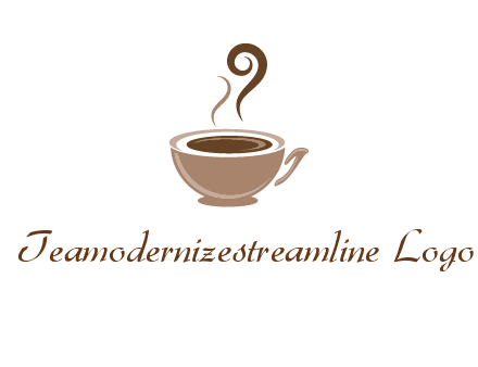Free Tea Modernize Streamline Logo Designs - DIY Tea Modernize ...