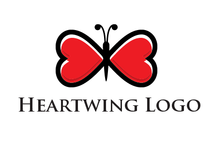 Free Heart Wing Logo Designs - DIY Heart Wing Logo Maker - Designmantic.com