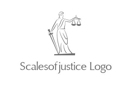 Free Scales Of Justice Logo Designs - DIY Scales Of Justice Logo Maker ...